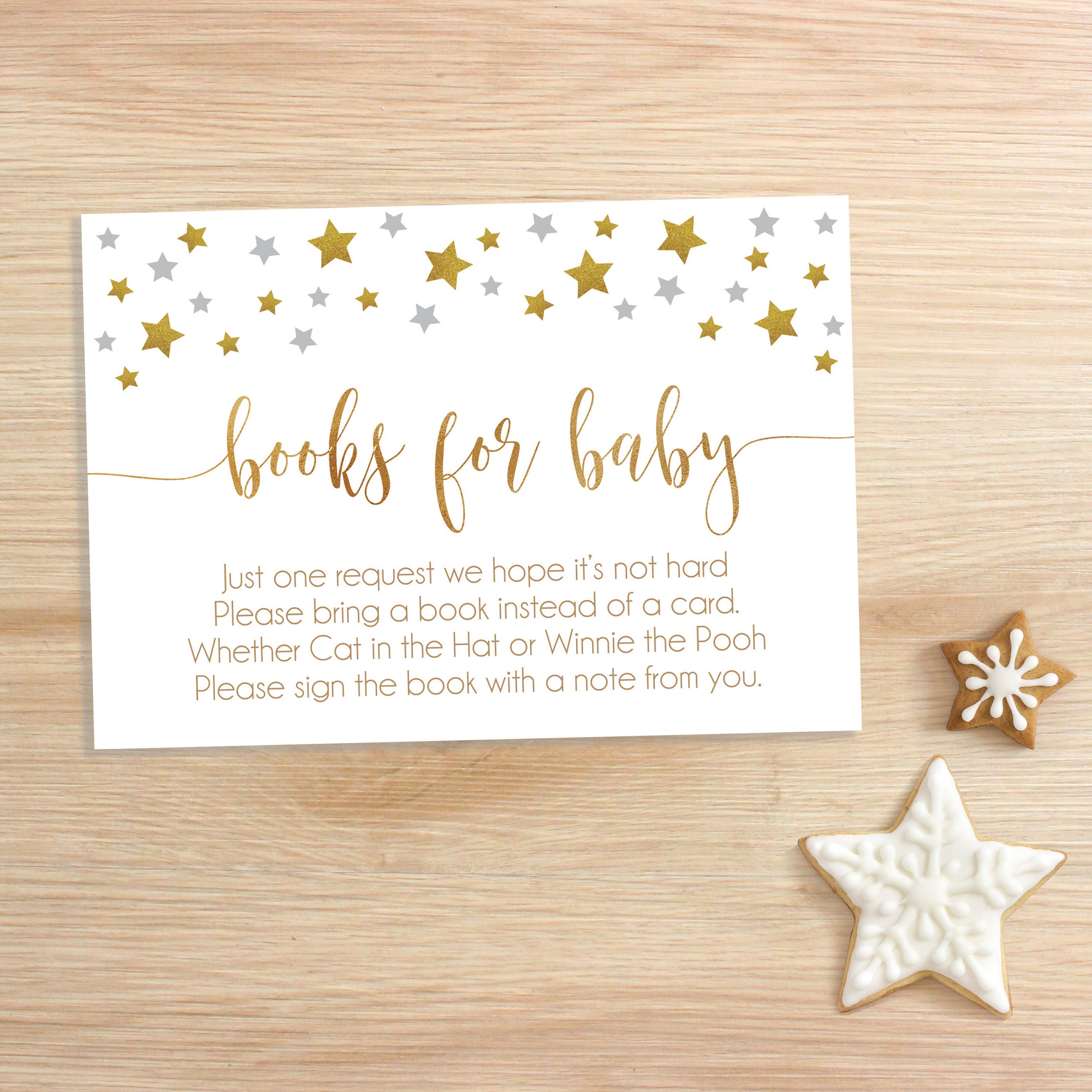 Books for Baby Sign Baby Shower Books for Baby Card Baby | Etsy