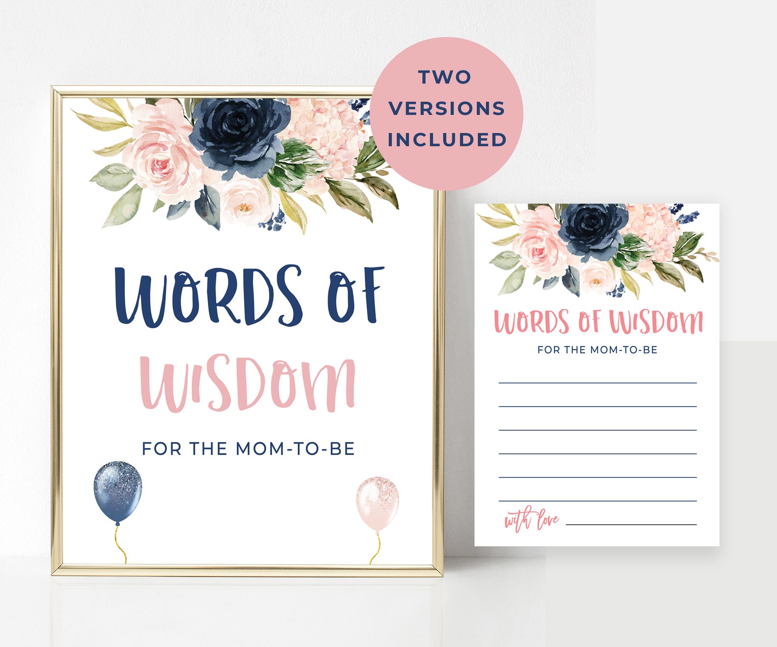 Advice for Parents-to-be Sign Words of Wisdom for the | Etsy Canada