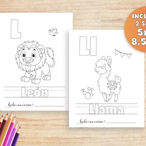 Baby's First ABC Book in Spanish, Alphabet Book Baby Shower, Primer ...