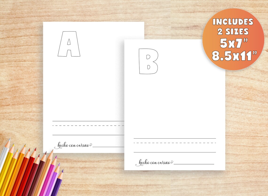 Baby's First ABC Book in Spanish Alphabet Book Baby - Etsy