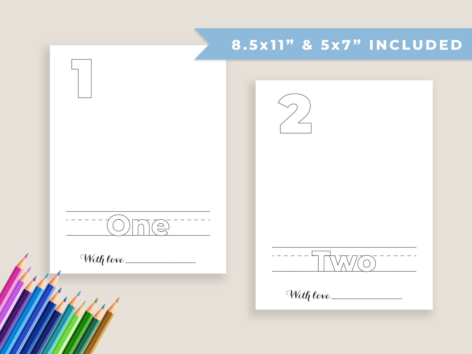 Baby Shower Numbers Book Bear Balloons, Baby's First 123 Book, Drawing ...
