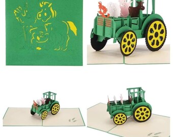 Pop up Farm Card - Etsy