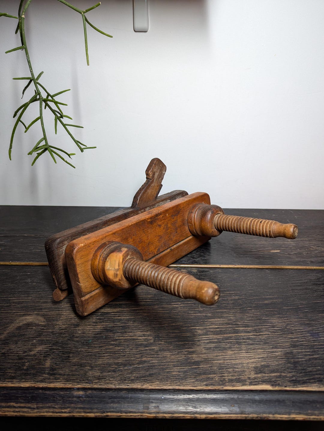 Antique Hand Plane Wooden Old Plowe Woodworking Tool - Etsy