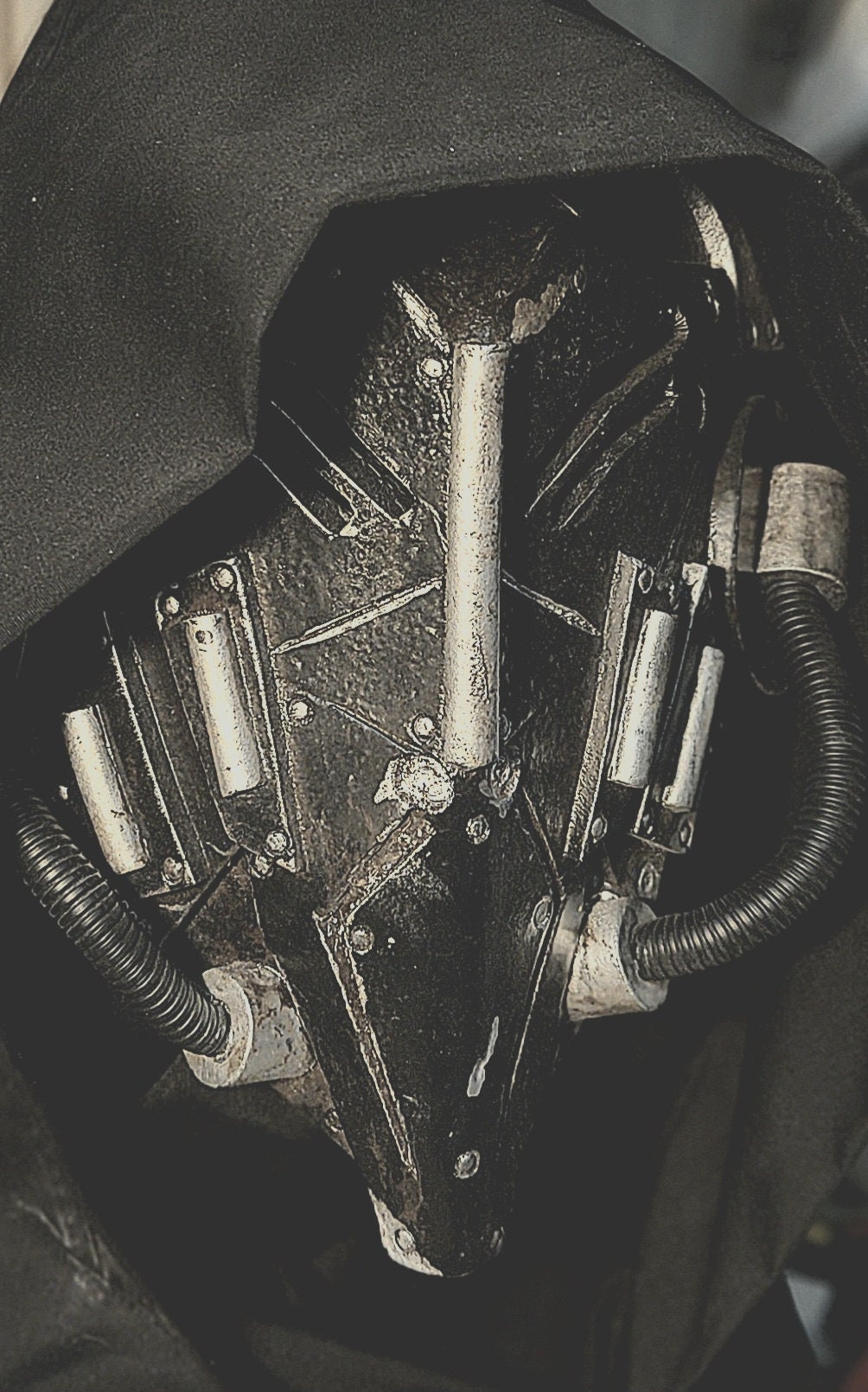 The Cyberpriest Robotic Cyberpunk Mask for Haunted Attractions ...