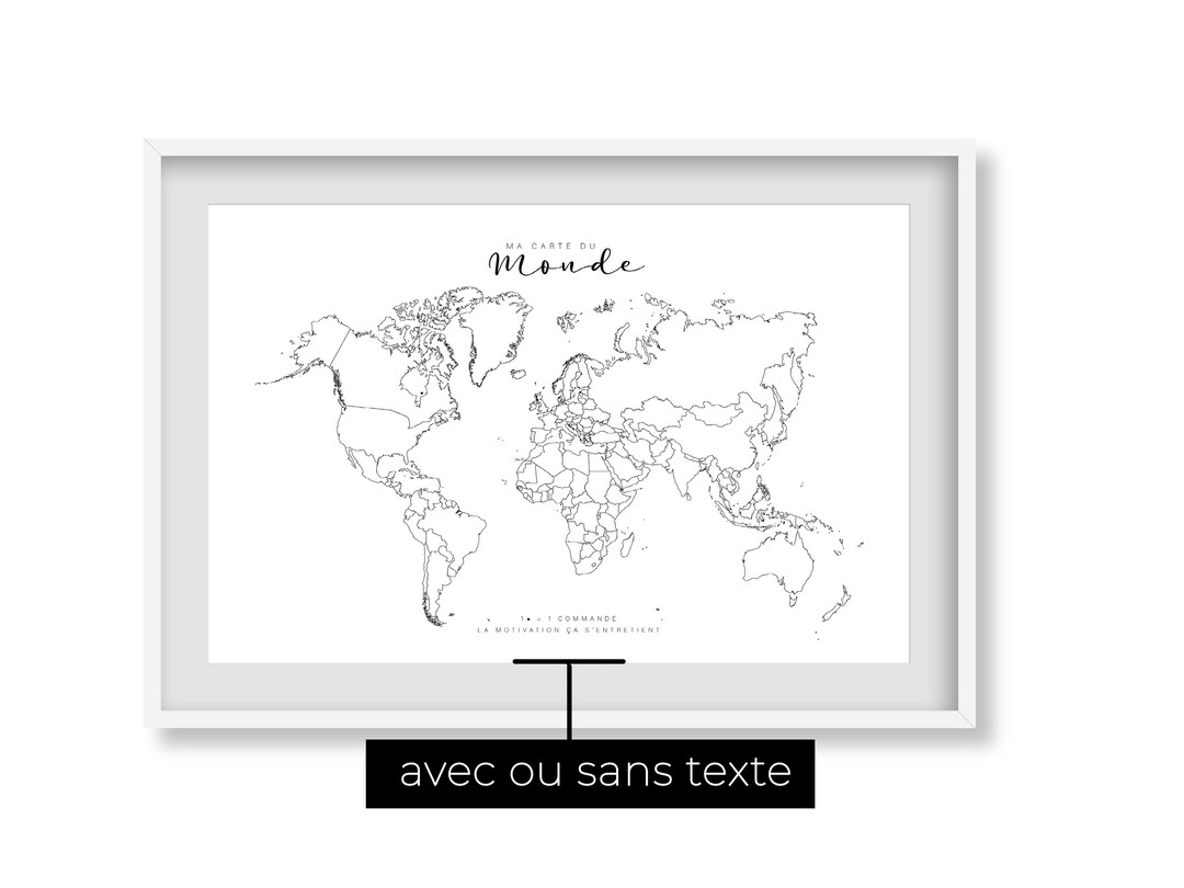 World Entrepreneur Sales Map to Track Your Orders/sales or Trips Map to ...