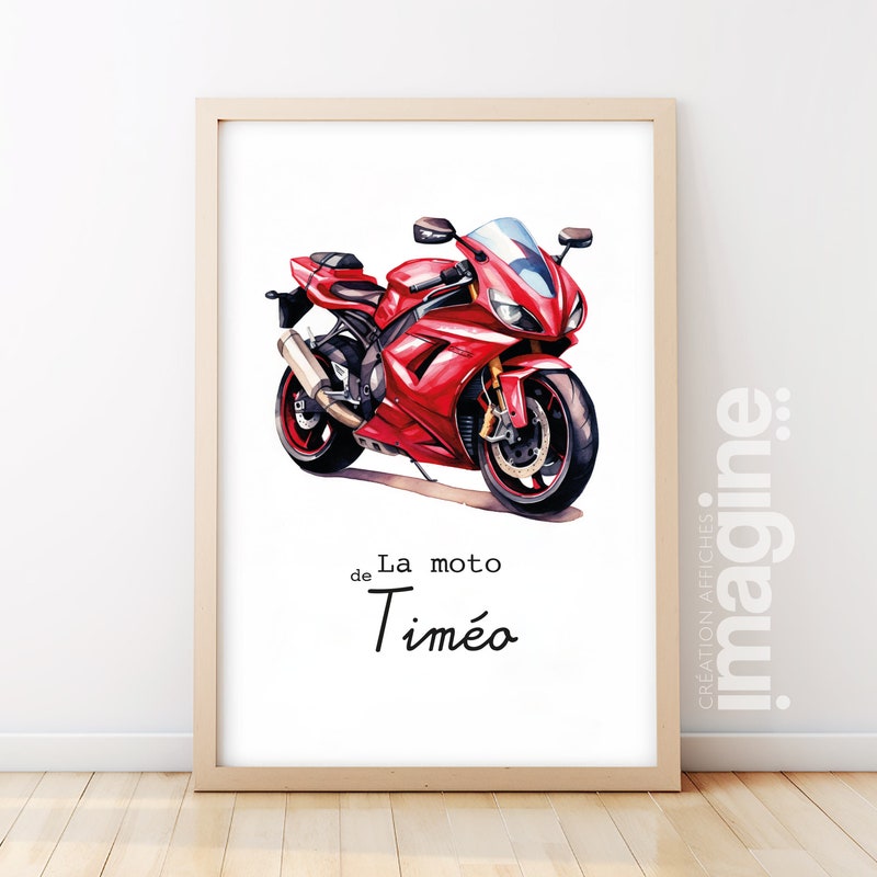 Motorcycle Posters - Etsy