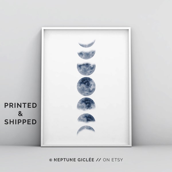Moon Poster - Etsy