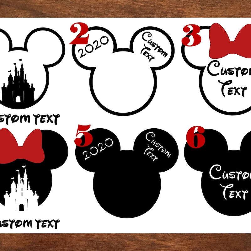 Mickey Mouse Iron on Heat Transfer - Etsy