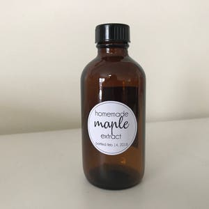 Round Extract Labels - Vanilla, Maple, Almond and More - 1.5 or 2 in ...