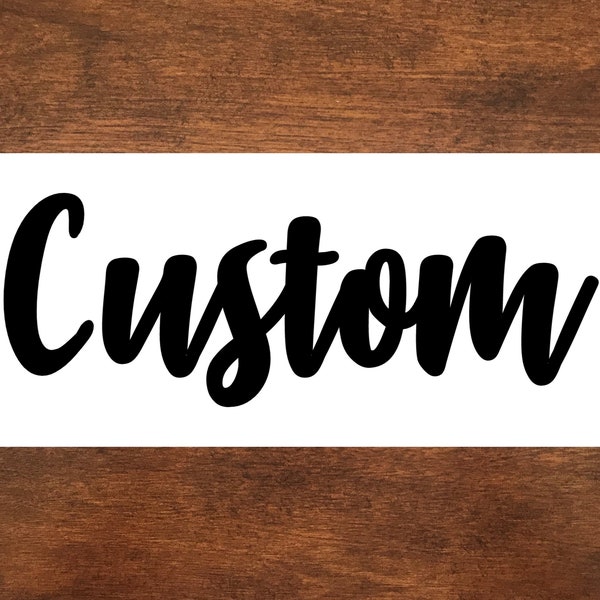 Cursive Vinyl - Etsy