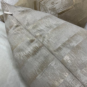 Exclusive Collection Neoma Wheat Gold Cushion Cover, Decorative Pillow ...