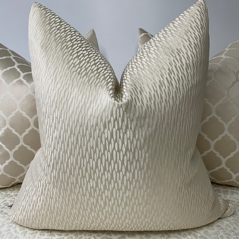 Cream Throw Pillows - Etsy