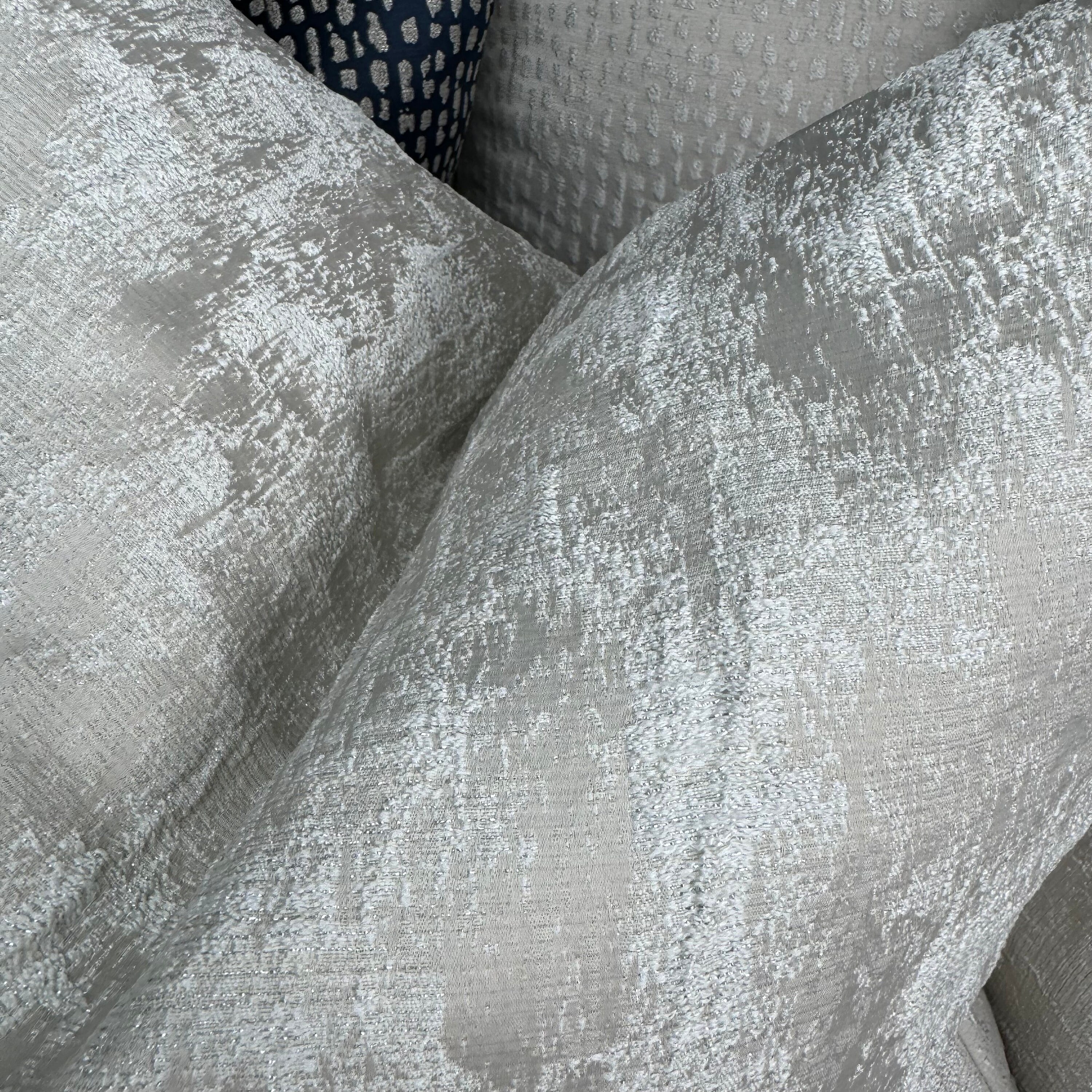 Luxury Pillow Cushion Cover - Champagne Silver Shim Pillow Cover ...
