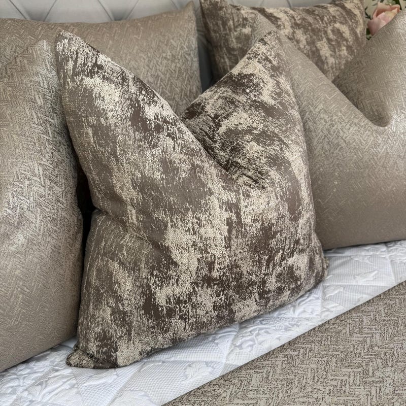 Mocha Cushion Covers - Etsy UK