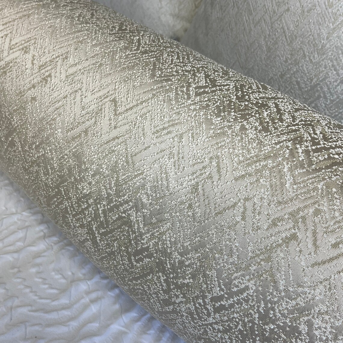 100% Duck Feather Bolster Cylinder Cushion 16 X 6 Designer | Etsy
