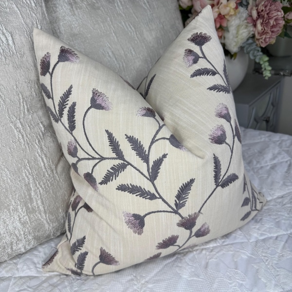 Lilac Scatter Cushions - Etsy UK