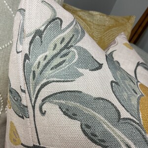 John Lewis Lydia Floral, Turmeric Cushion Cover, Decorative Pillow ...