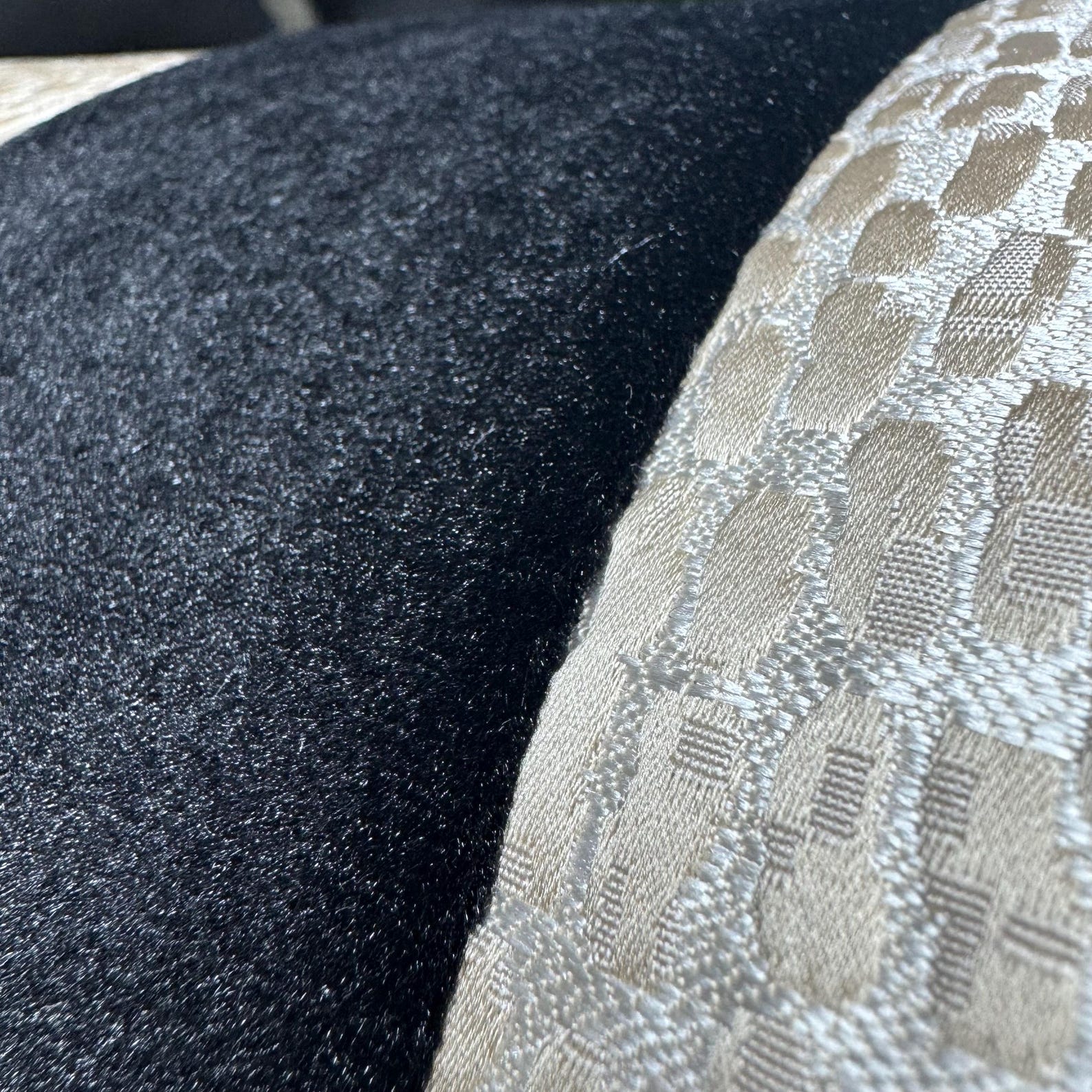 Elegant Black Gold Champagne Bed Runner: Luxury Antelope Print Scarf ...