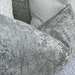 Luxury Silver Cushion Cover, Modern Luxury Grey Bedroom Cushion Cover ...
