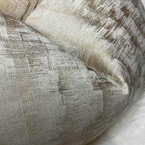 Exclusive Collection Neoma Wheat Gold Cushion Cover, Decorative Pillow ...