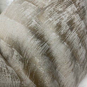 Exclusive Collection Neoma Wheat Gold Cushion Cover, Decorative Pillow ...