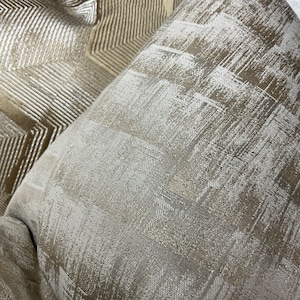 Exclusive Collection Neoma Wheat Gold Cushion Cover, Decorative Pillow ...