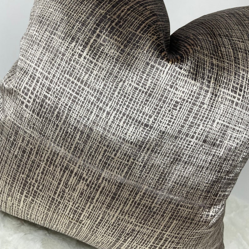 Luxury Bronze Velvet Cushion Cover: Handmade Designer Harlequin OSAMU ...