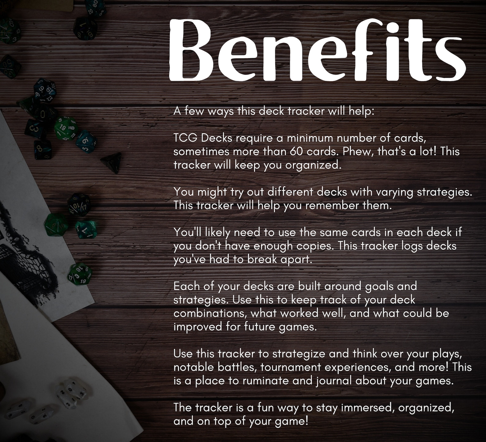 TCG Deck Tracker Template, Trading Card Game Spreadsheet, Strategy and ...