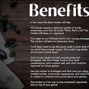 TCG Deck Tracker Template, Trading Card Game Spreadsheet, Strategy and ...