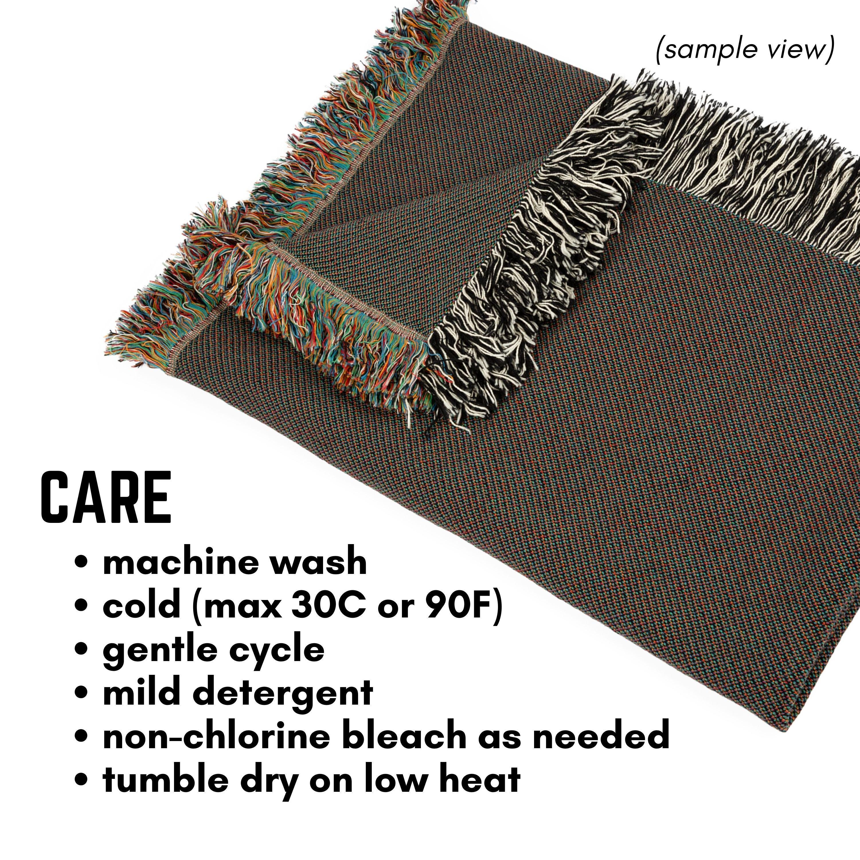 Grilled Cheese Sandwich Woven Blanket, Cozy Throw for Cheesy Carb ...