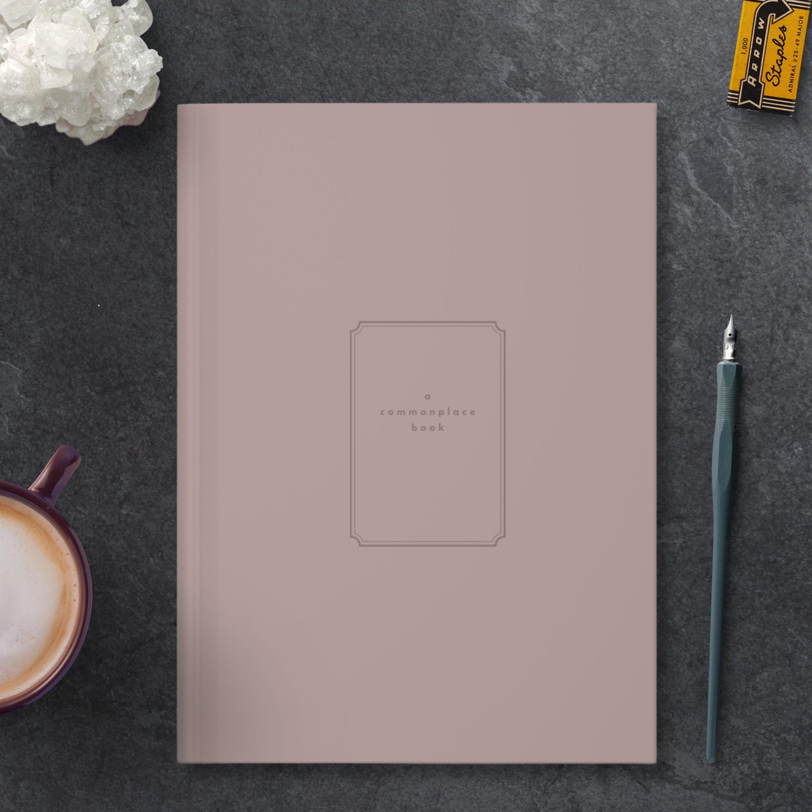 A Commonplace Book, Minimalist Journal for Note Taking, Quote Tracker ...
