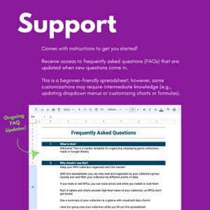 RPG Tracker Spreadsheet Template: Log and Manage Your Tabletop Roleplaying Game Inventory - Etsy