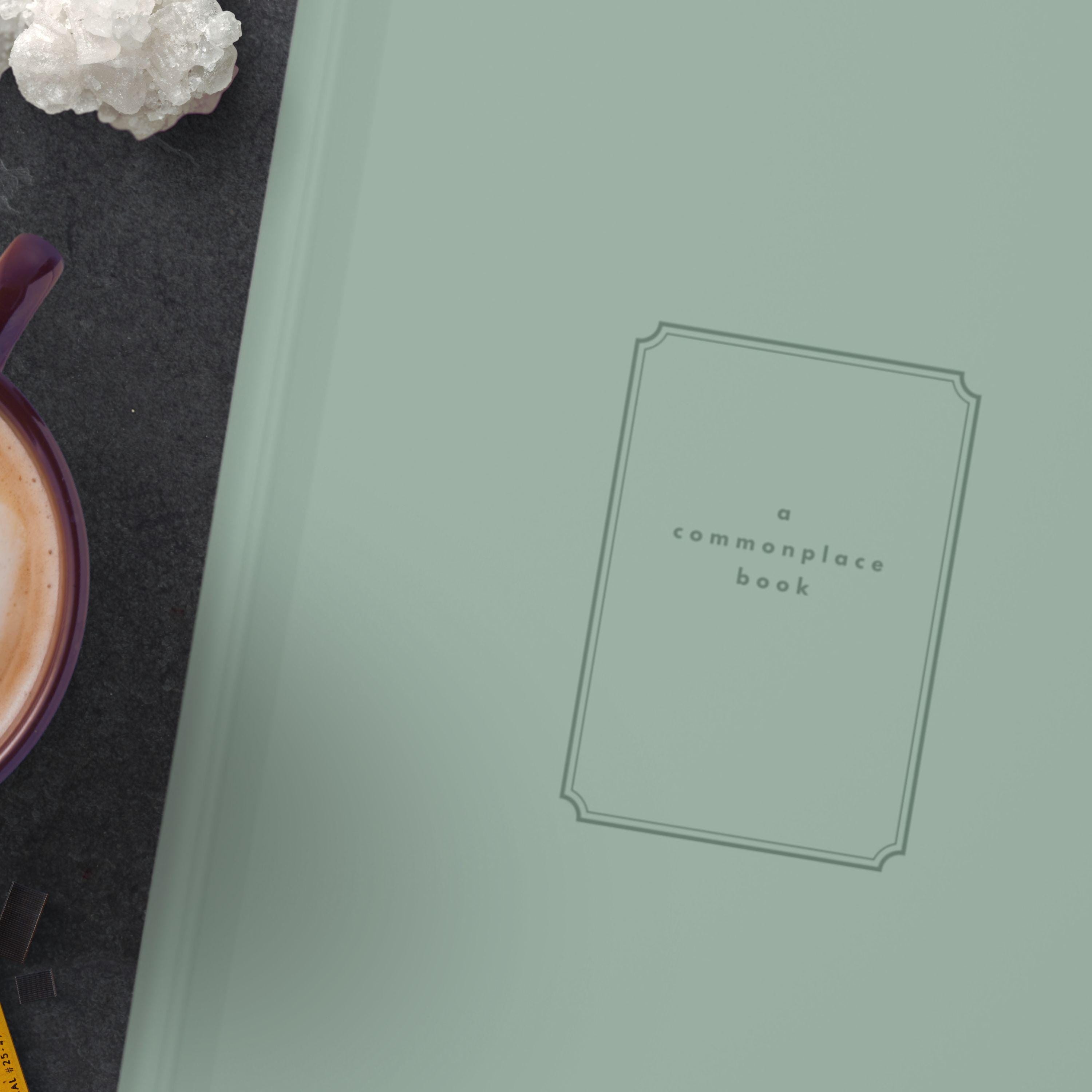 A Commonplace Book, Minimalist Journal for Note Taking, Quote Tracker ...