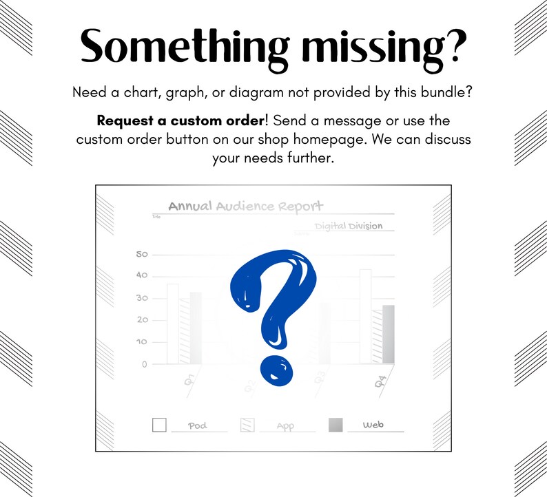 Graph Chart & Diagram Templates for Remarkable Paper Pro, Presentation ...