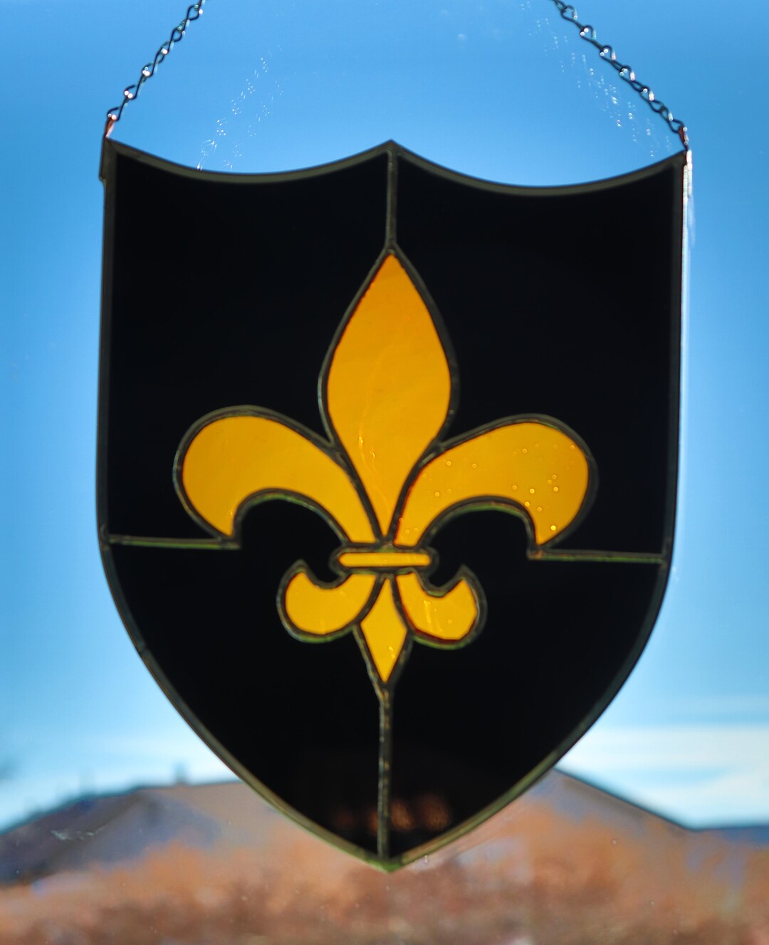 Shield, Stained Glass - Etsy