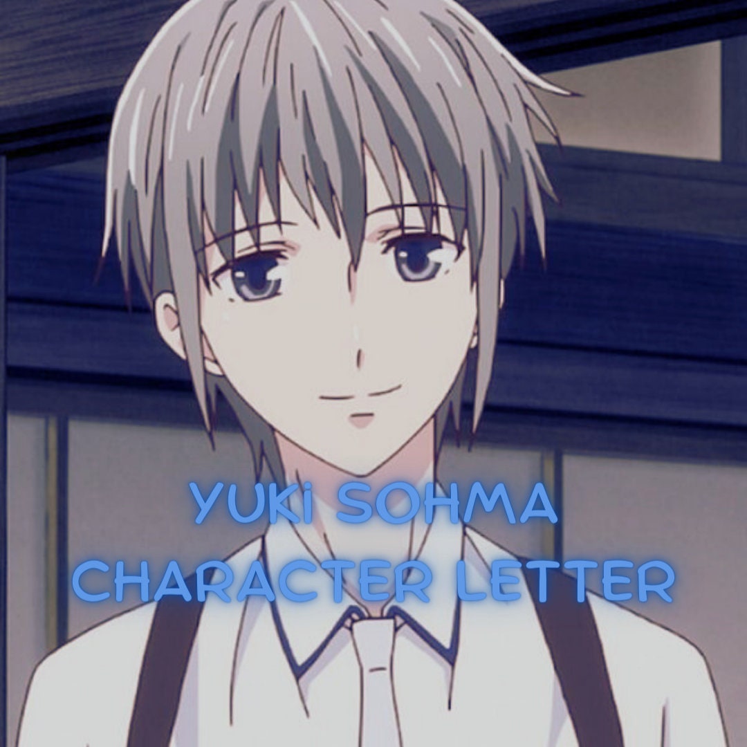 Yuki Sohma Character Letter - Etsy
