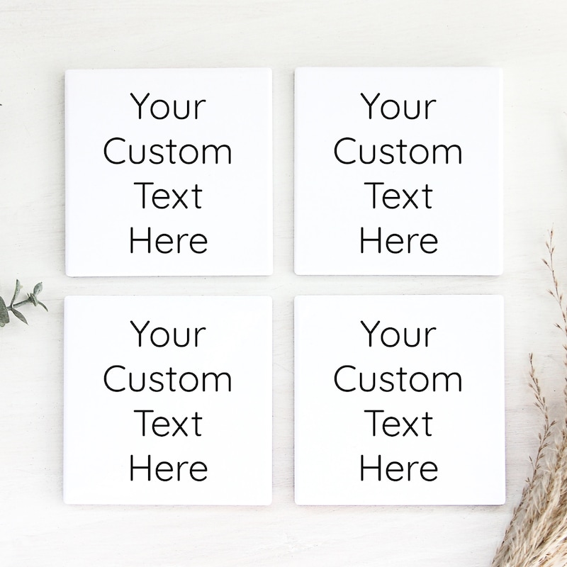 Personalized Coaster - Etsy