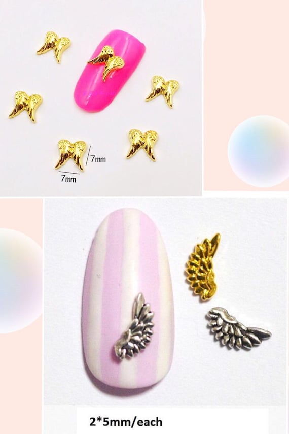 Angel Wing Nail Art