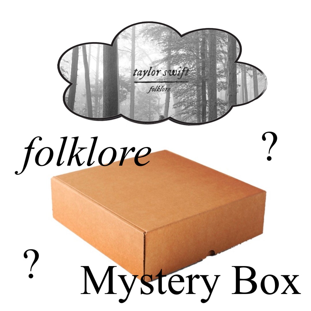 Taylor Swift Folklore Mystery Gift Box Package unofficial Swiftie Eras ...