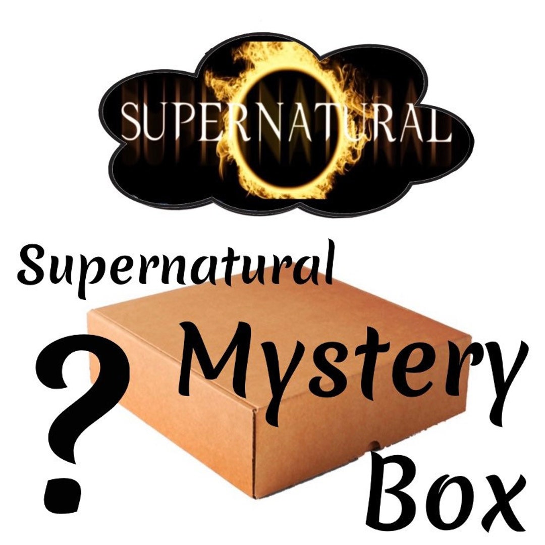 Supernatural TV Show Mystery Gift Box Package Large unofficial - Etsy UK