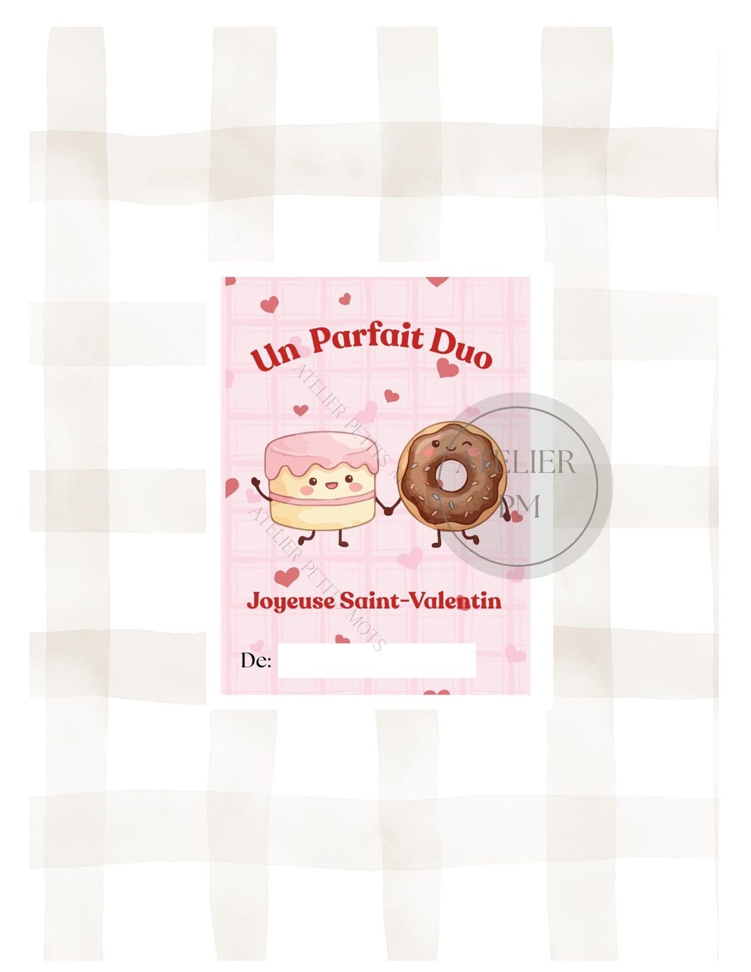 Printable French Valentine Cards - Etsy