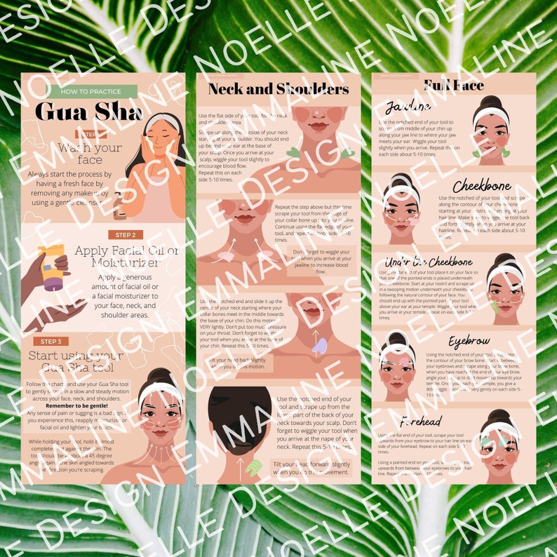 How to Practice Gua Sha: A Step by Step Guide - Etsy