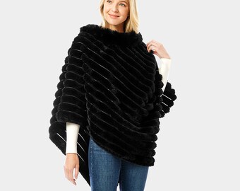 Faux Fur Cape - Etsy