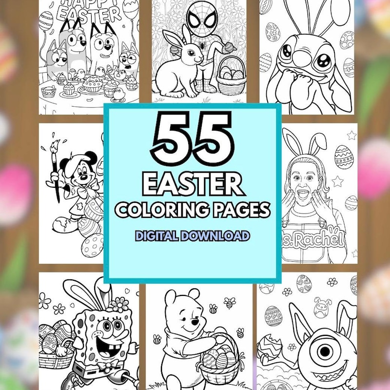 Free Spring Coloring - Etsy