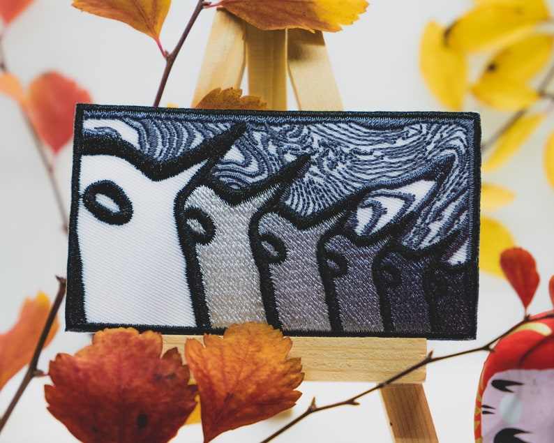 Oyasumi Punpun Patch Rainbow Army Iron on Patches | Etsy