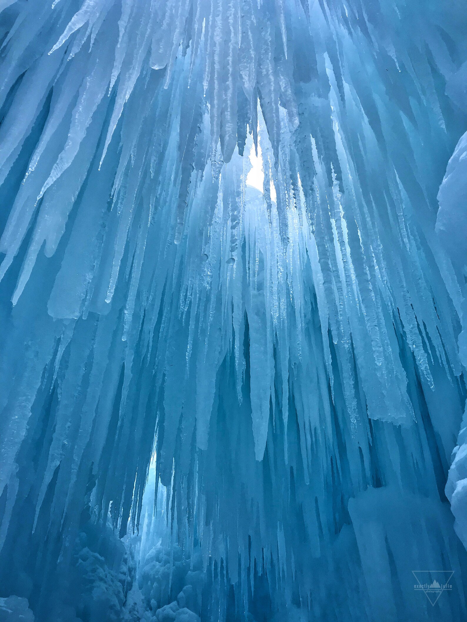Ice Cave - Ice Castles New Hampshire - Photography - Etsy