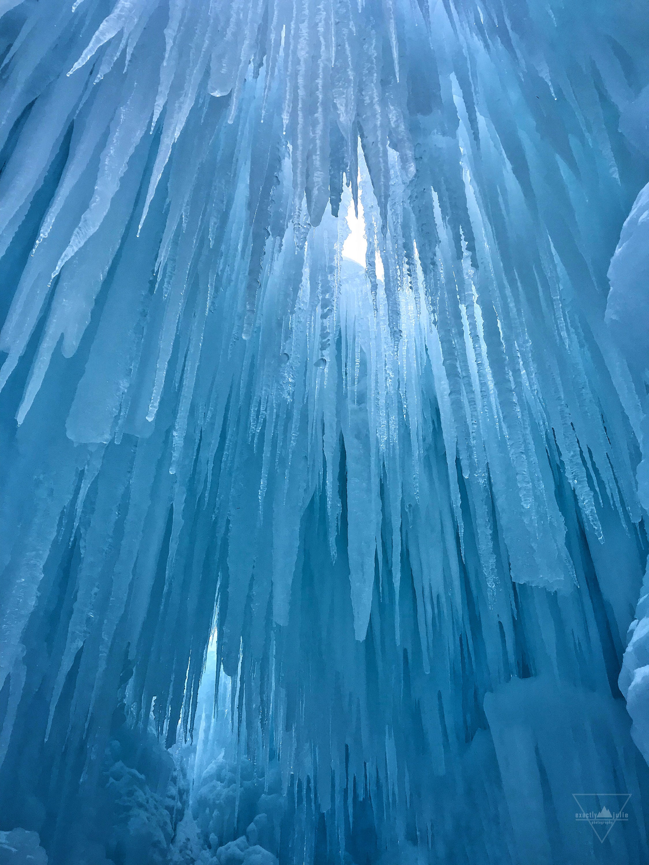 Ice Cave - Ice Castles New Hampshire - Photography - Etsy