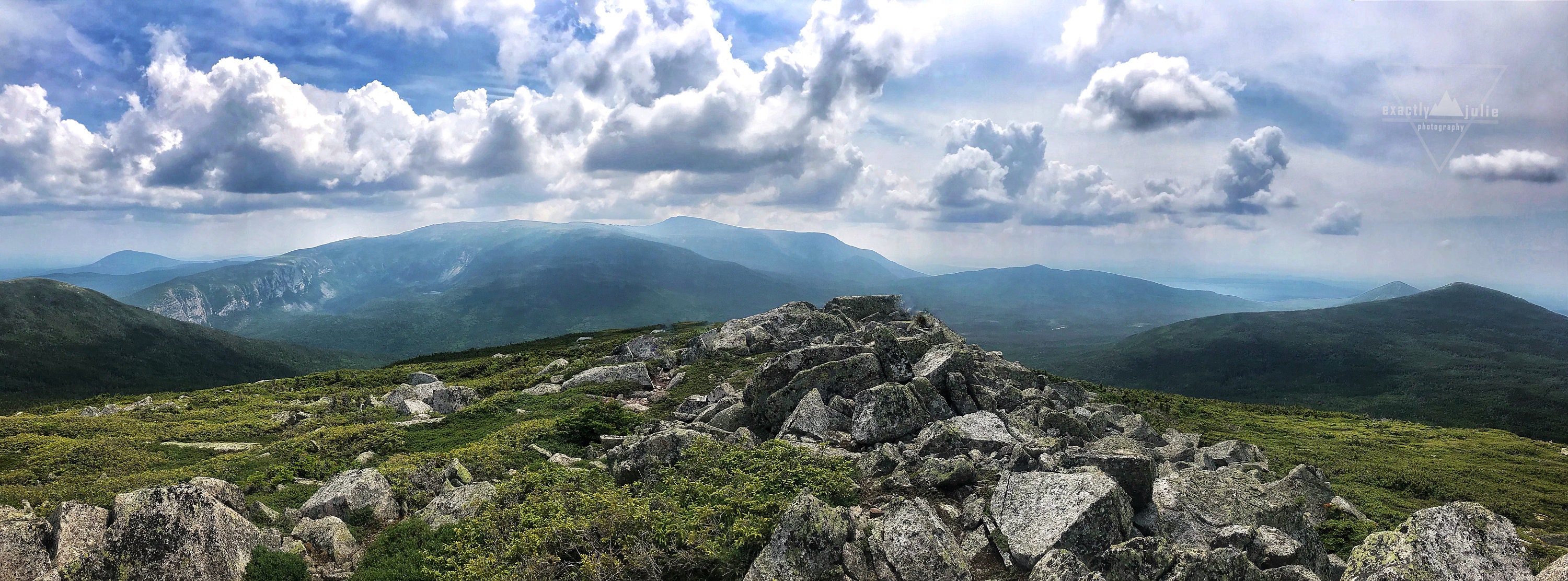 North Brother Panoramic Views - Baxter State Park - Maine Photography ...
