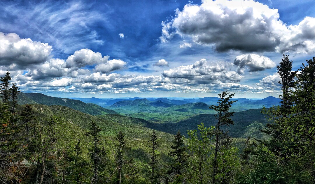 South Hancock - Mountain Summit Outlook View - NH 48 4000 Footers ...