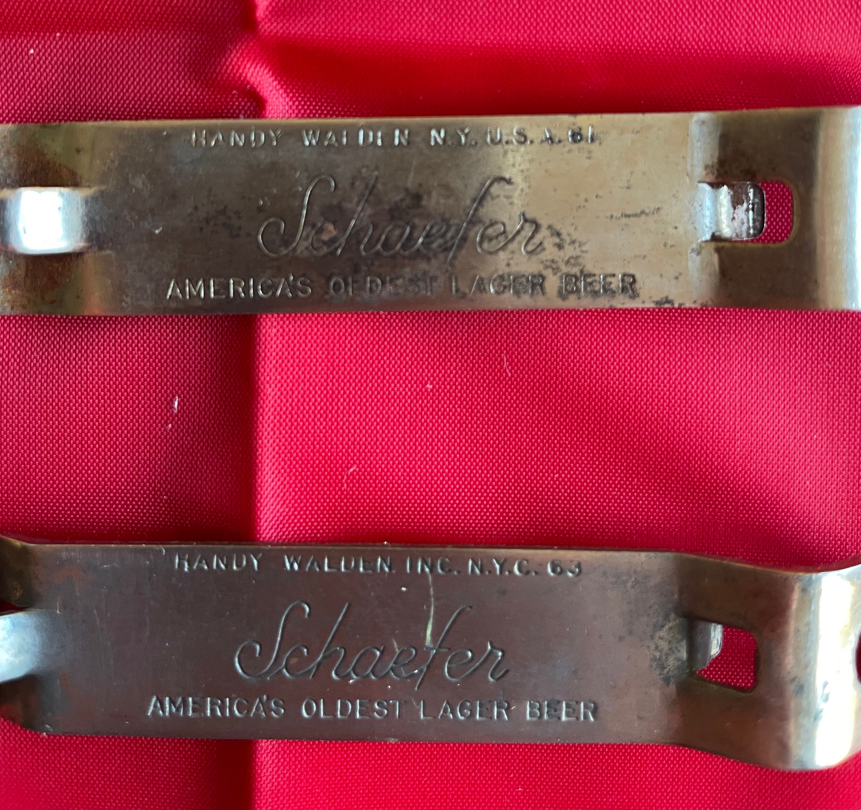 Vintage Schaefer Beer Bottle Opener, Schaefer Beer, Vintage Schaefer ...